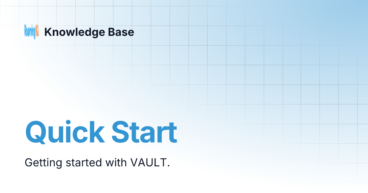 Quick Start | Knowledge Base