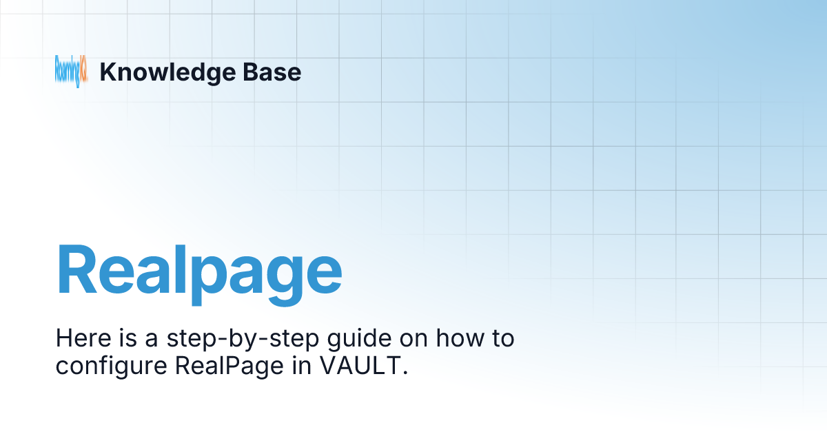 Realpage | Knowledge Base